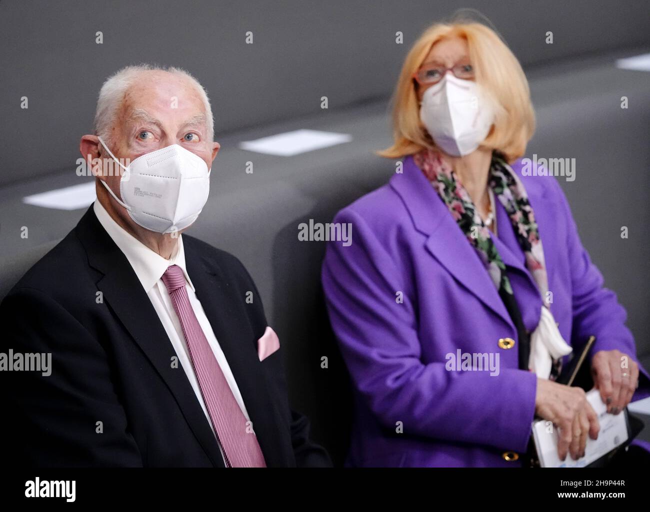 Berlin, Deutschland. 08th Dez 2021. Gerhard Scholz, Vater von Olaf ...