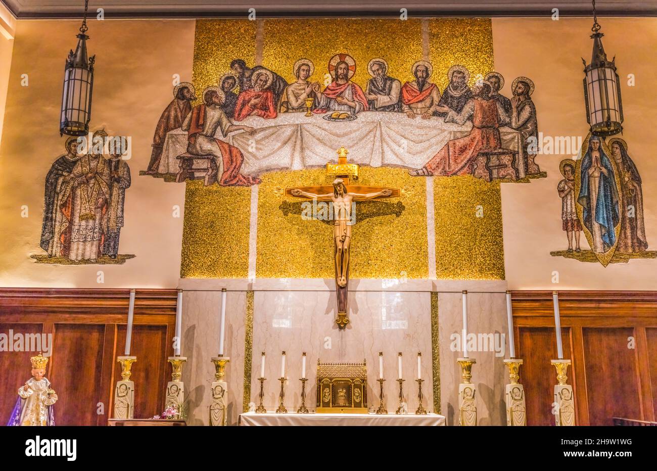 Altar last supper -Fotos und -Bildmaterial in hoher Auflösung – Alamy