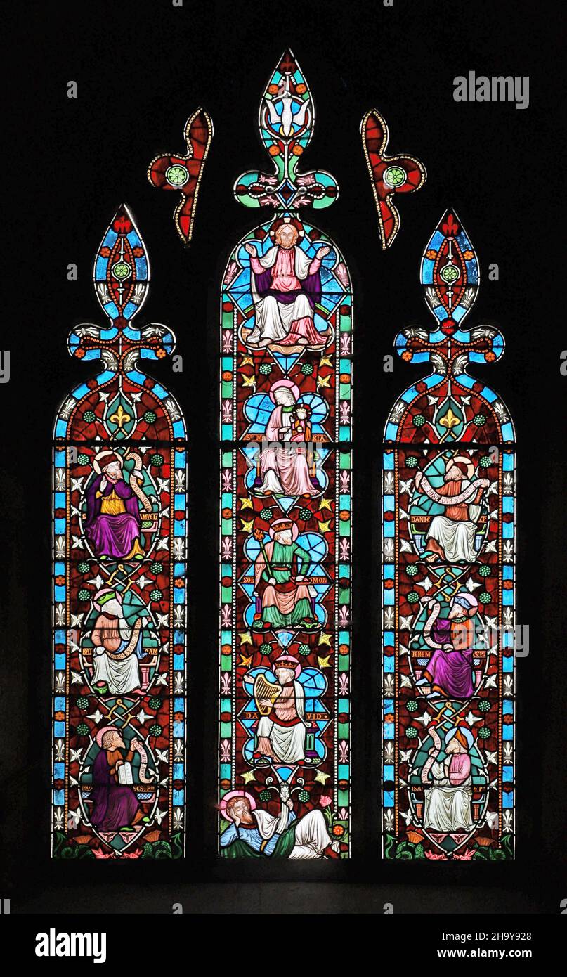 Old hunstanton stained glass window by frederick preedy -Fotos und ...