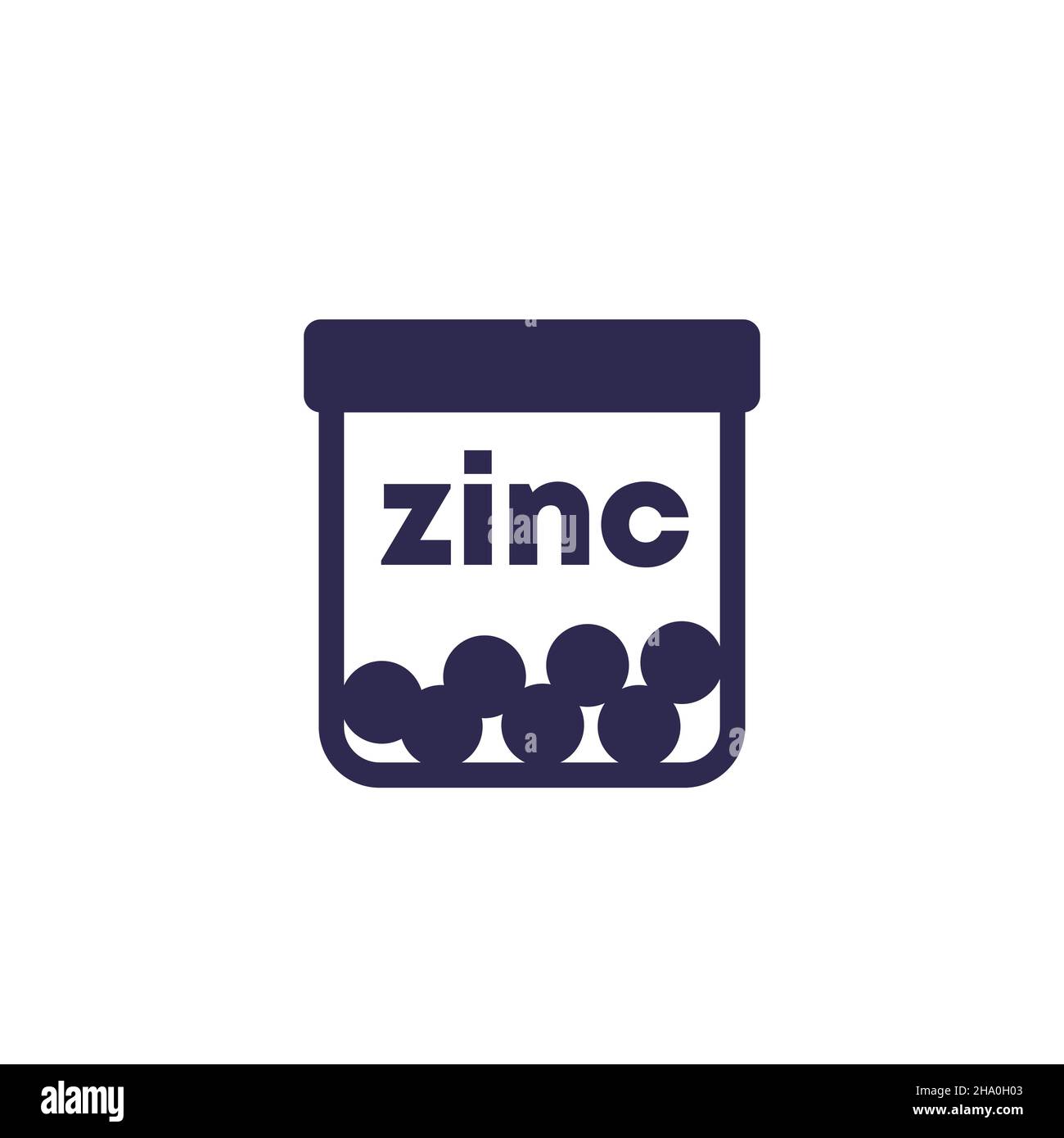 Zink symbol Stock-Vektorgrafiken kaufen - Alamy