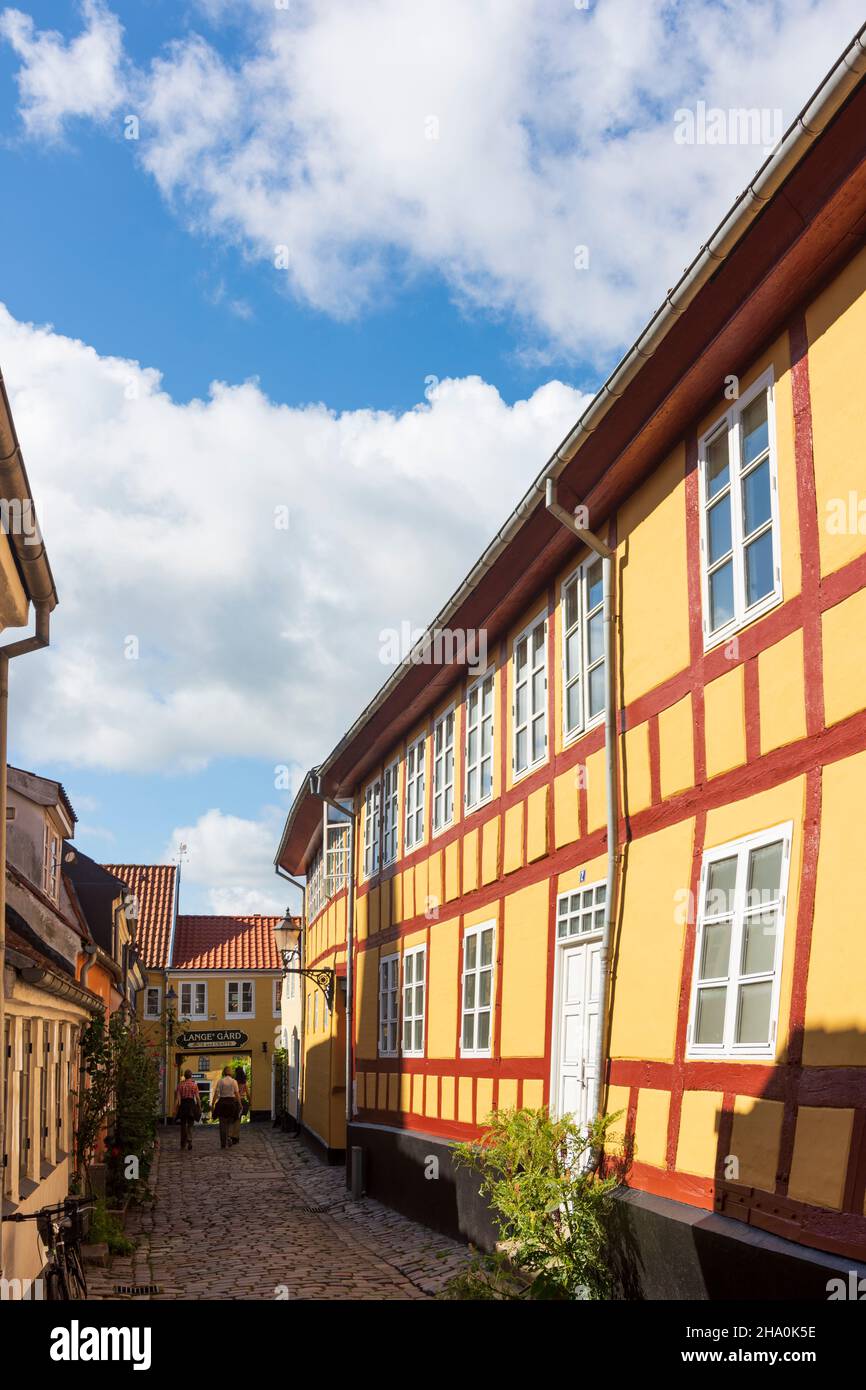 Aalborg: Alley Hjelmerstald, in Aalborg, Jylland, Jütland, Dänemark ...