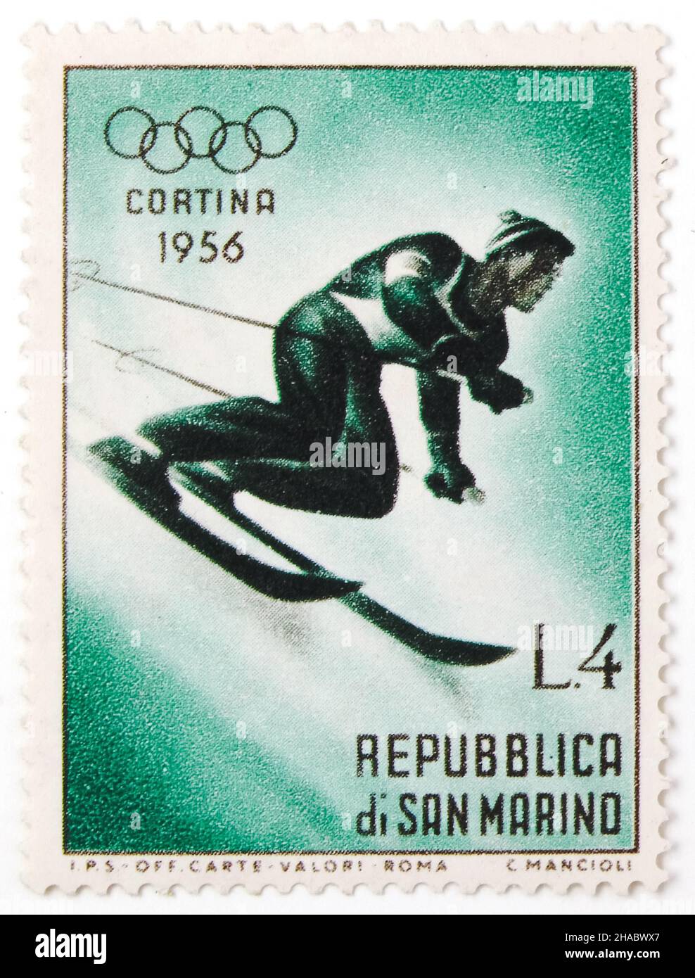 1956 winter olympic games cortina -Fotos und -Bildmaterial in hoher ...