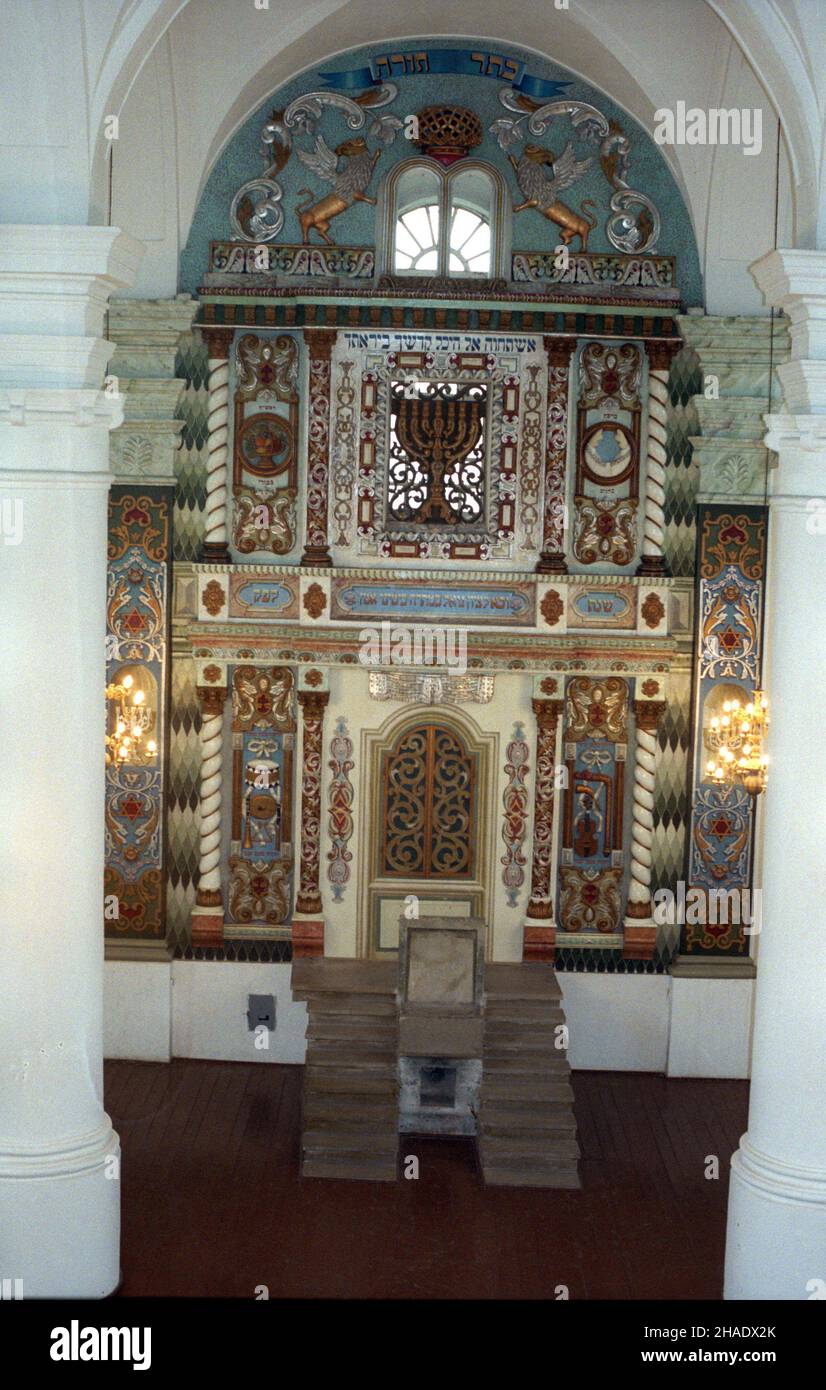 W³odawa 10.03.1994. Wielka Synagoga przy ul. Czerwonego Krzy¿A 7. NZ ...
