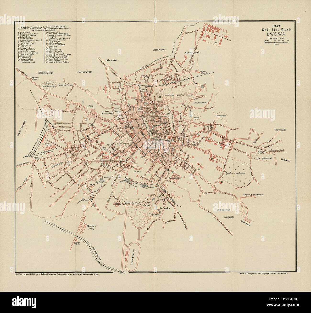Lwow Karte, Karte von Lwow, Lwów Karte, Lviv Karte, Karte von Lviv ...