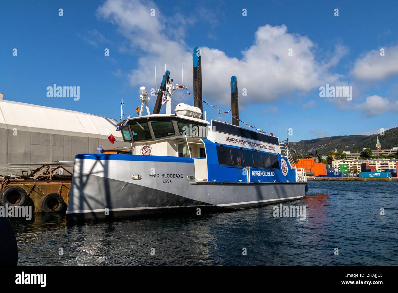 Restauriertes Passagier- und Sightseeing-Schiff Eric Bloodaxe auf der ...