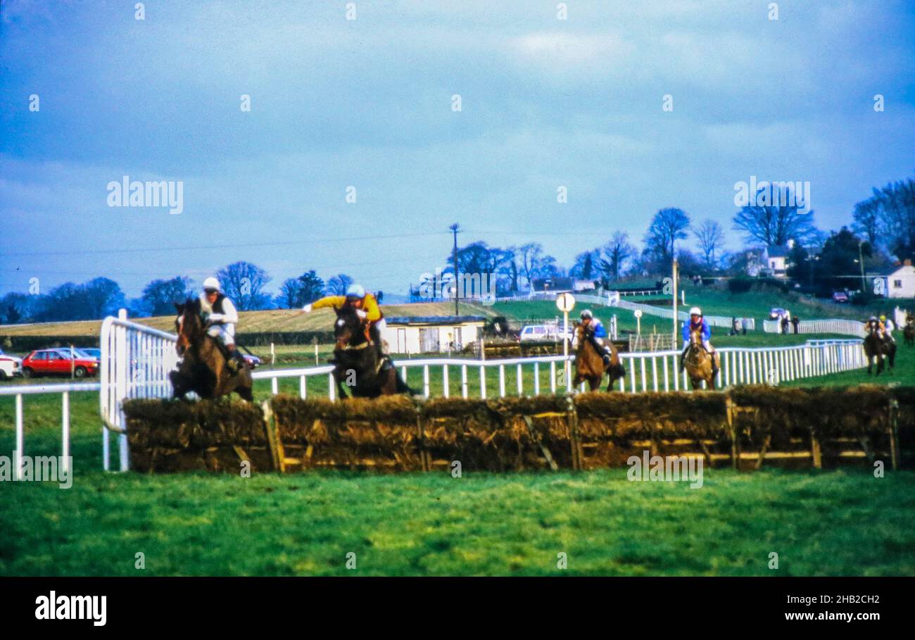 26.. Dezember 1985 Boxing Day Horse Racing Meeting auf der Down Royal ...