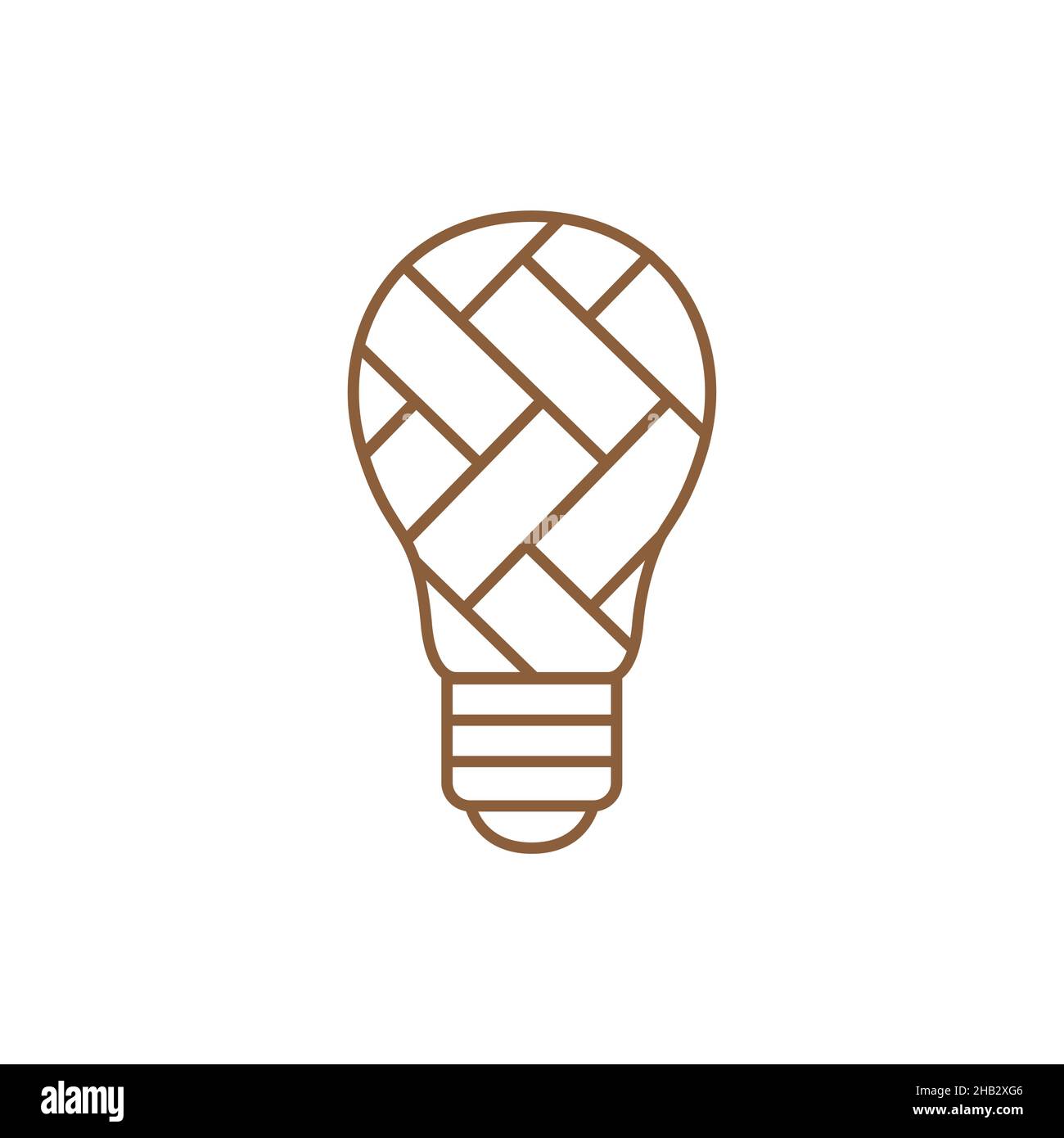 Lampe Lampe Polygon Linien Logo Design Vektor Grafik Symbol Symbol ...