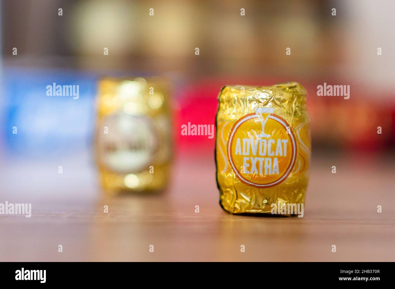 POZNAN, POLEN - 02. Jul 2019: Eine selektive Fokusaufnahme von ...