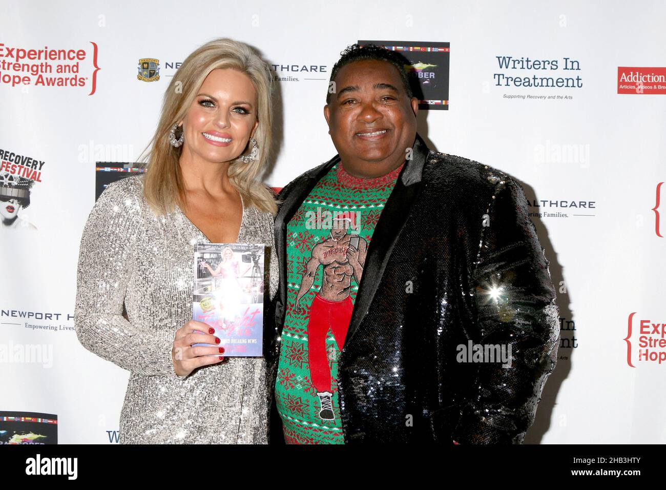 LOS ANGELES - 15. DEZEMBER: Courtney Friel, Stevie Mack beim ...