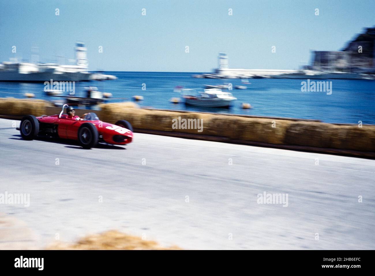 Formel-1-Motorsport Monaco Grand Prix 1961 Richie Ginther Im Ferrari ...