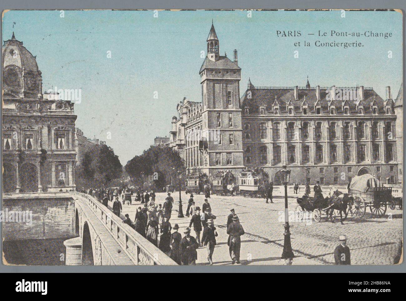 Le pont au change et la conciergerie -Fotos und -Bildmaterial in hoher Auflösung – Alamy