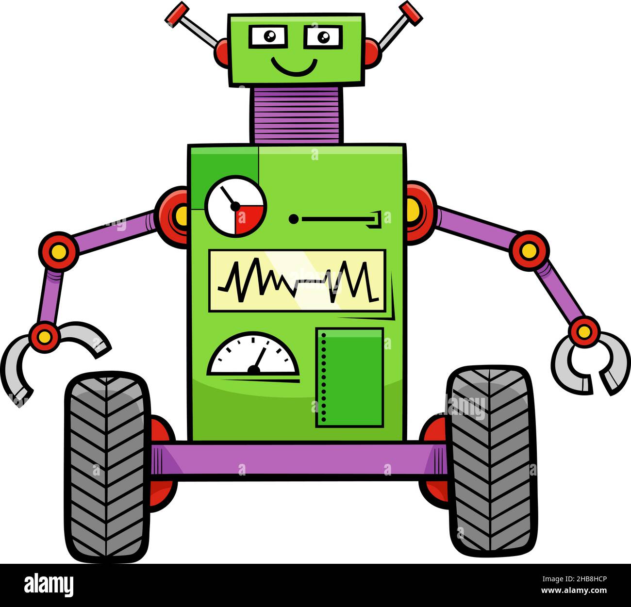 Happy mechanics cartoon -Fotos und -Bildmaterial in hoher Auflösung – Alamy