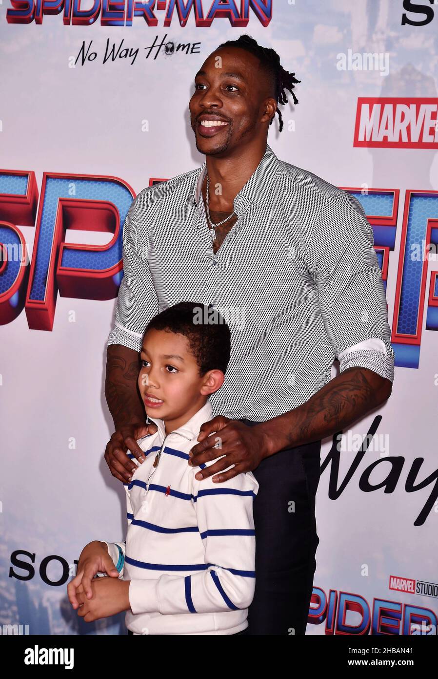 LOS ANGELES, CA - 13. DEZEMBER: Dwight Howard und Braylon Howard ...