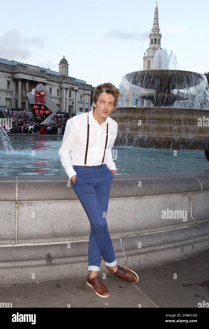 Tyler James, Singer/Songwriter von The Voice, bei der BT London Live ...