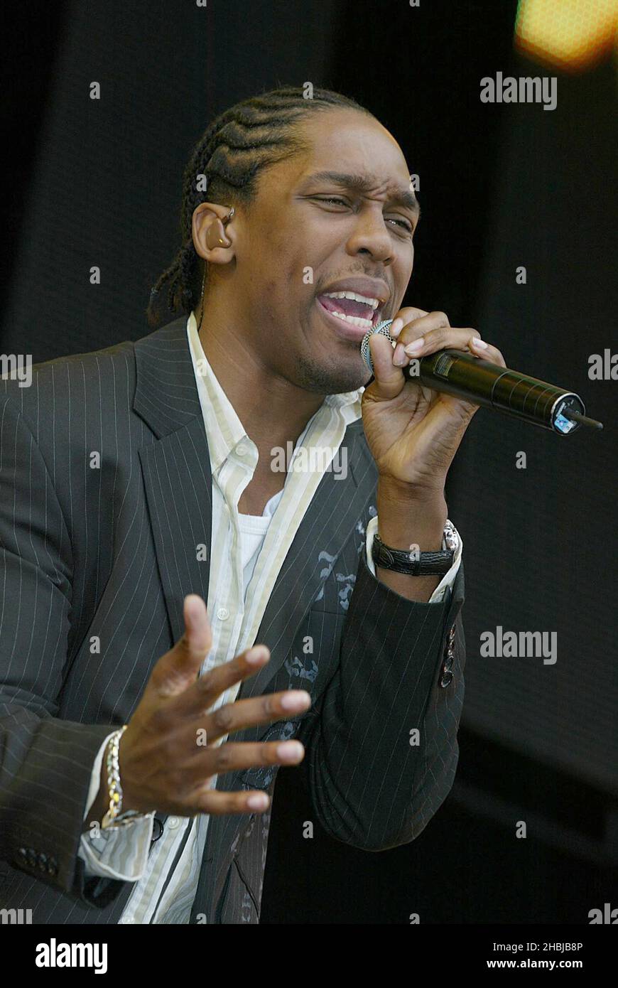 Lemar tritt bei der Princes Trust Capital FM Party im Park am Hyde Park ...