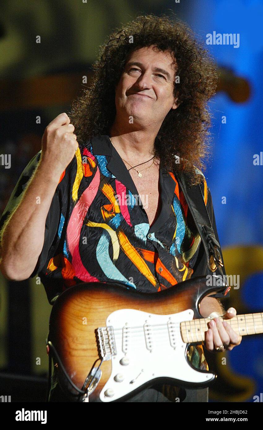 Brian may strat pack konzert -Fotos und -Bildmaterial in hoher ...