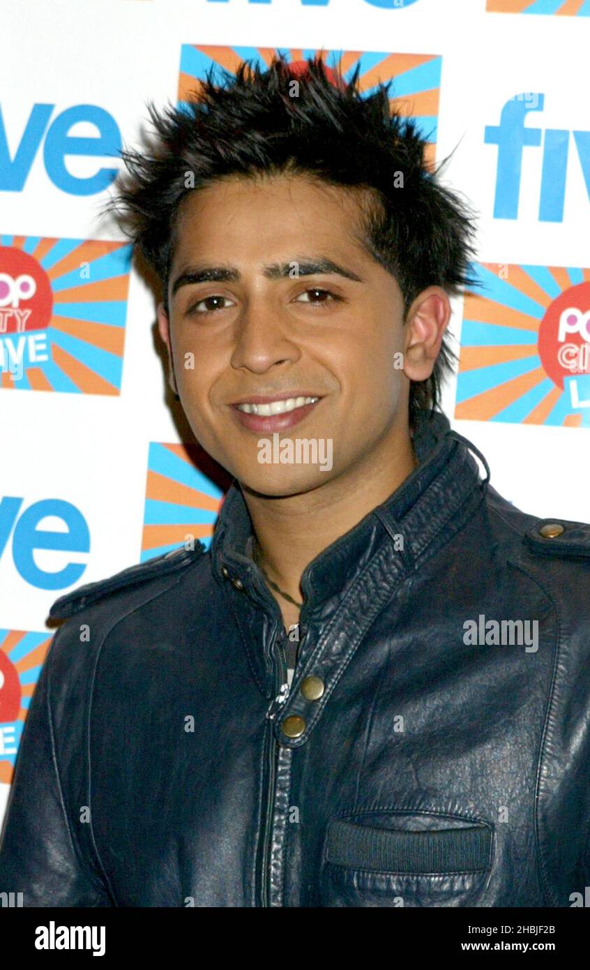 Jay Sean posiert bei einem Fototermin bei der Musikveranstaltung „Pop ...