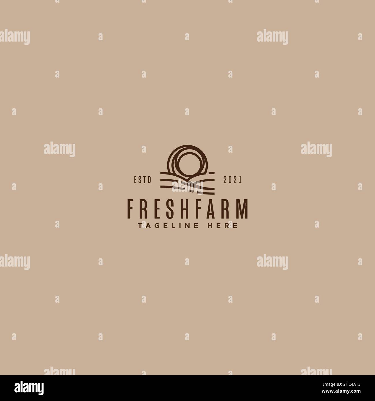 Landwirt logo Stock-Vektorgrafiken kaufen - Seite 2 - Alamy