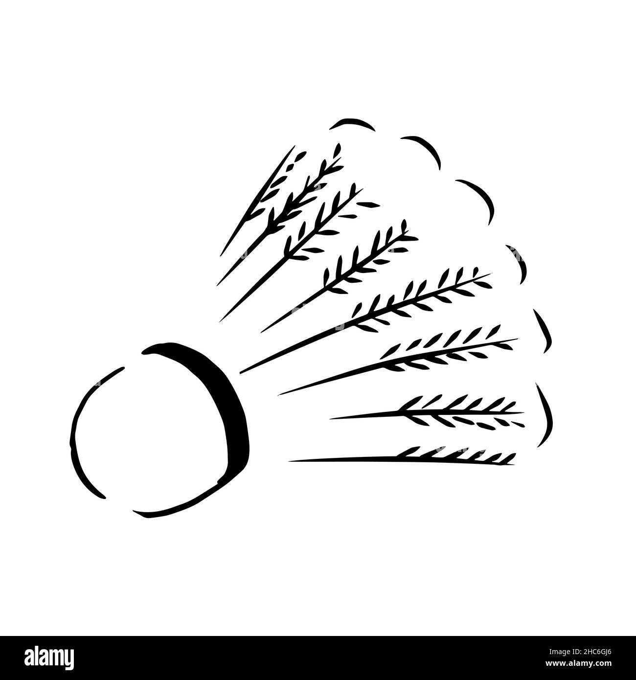 Badminton federball cartoon -Fotos und -Bildmaterial in hoher Auflösung ...