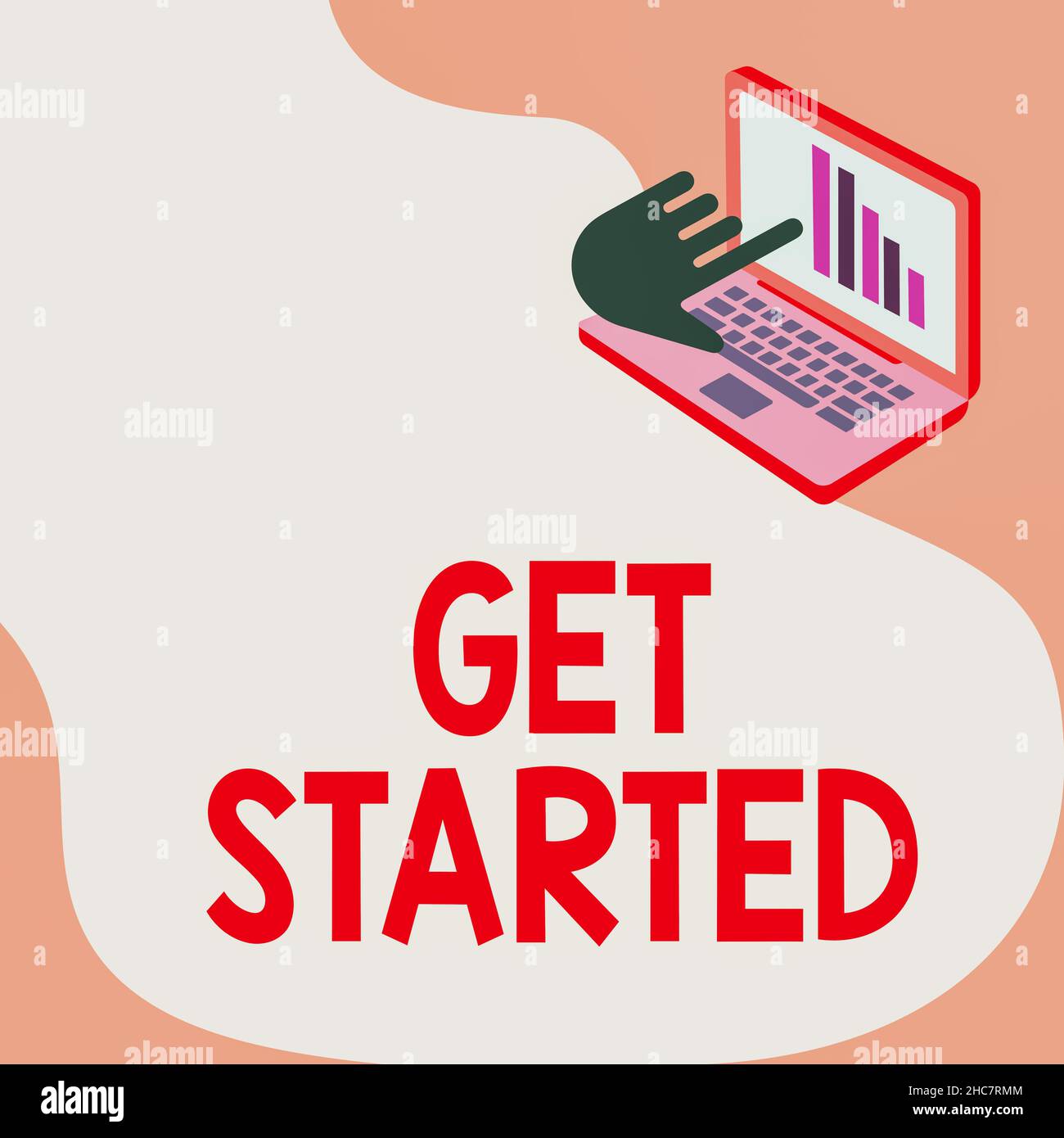 Konzeptionelle Darstellung erste Schritte. Konzeptionelles Foto, um die ...