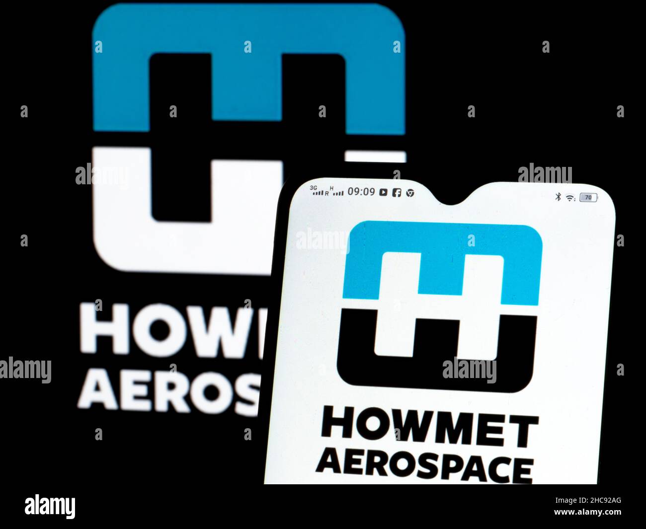 Howmet aerospace logo -Fotos und -Bildmaterial in hoher Auflösung – Alamy