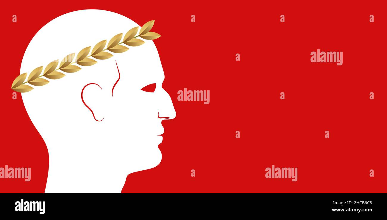 Kranz aus caesar Stock-Vektorgrafiken kaufen - Alamy
