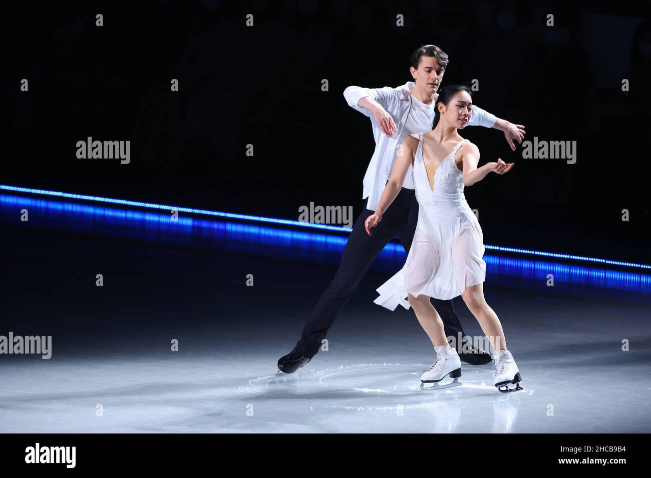 Saitama, Japan. 27th Dez 2021. Misato Komatsubara & Takeru Komatsubara ...