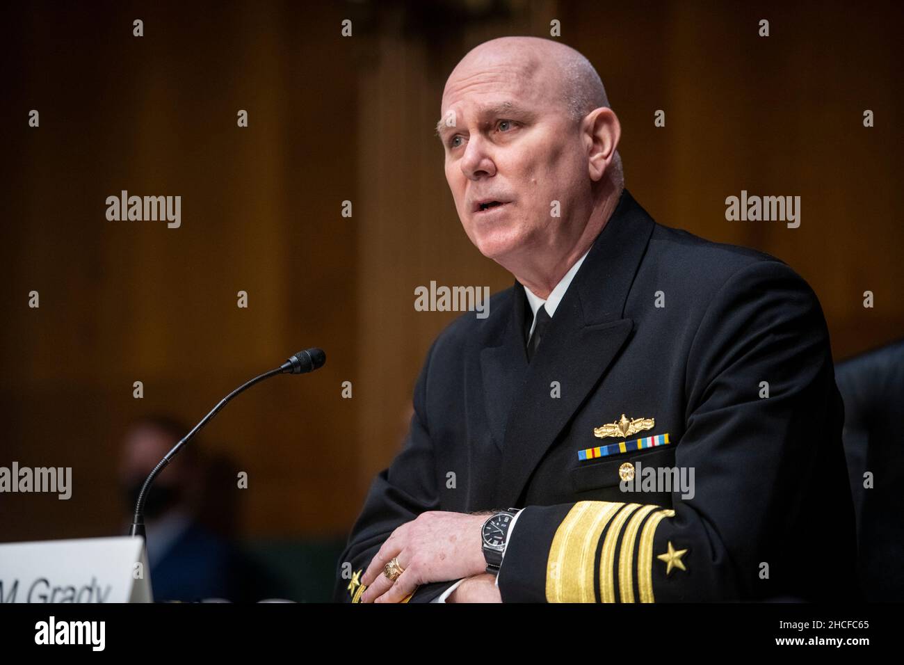 Washington, Vereinigte Staaten Von Amerika. 08th Dez 2021. Admiral ...