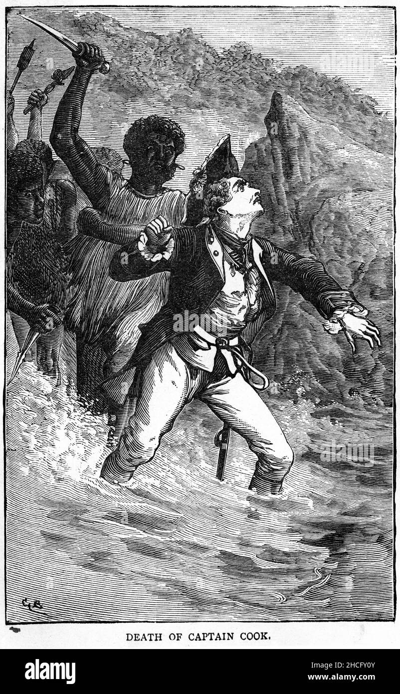 Der tod von captain james cook -Fotos und -Bildmaterial in hoher ...