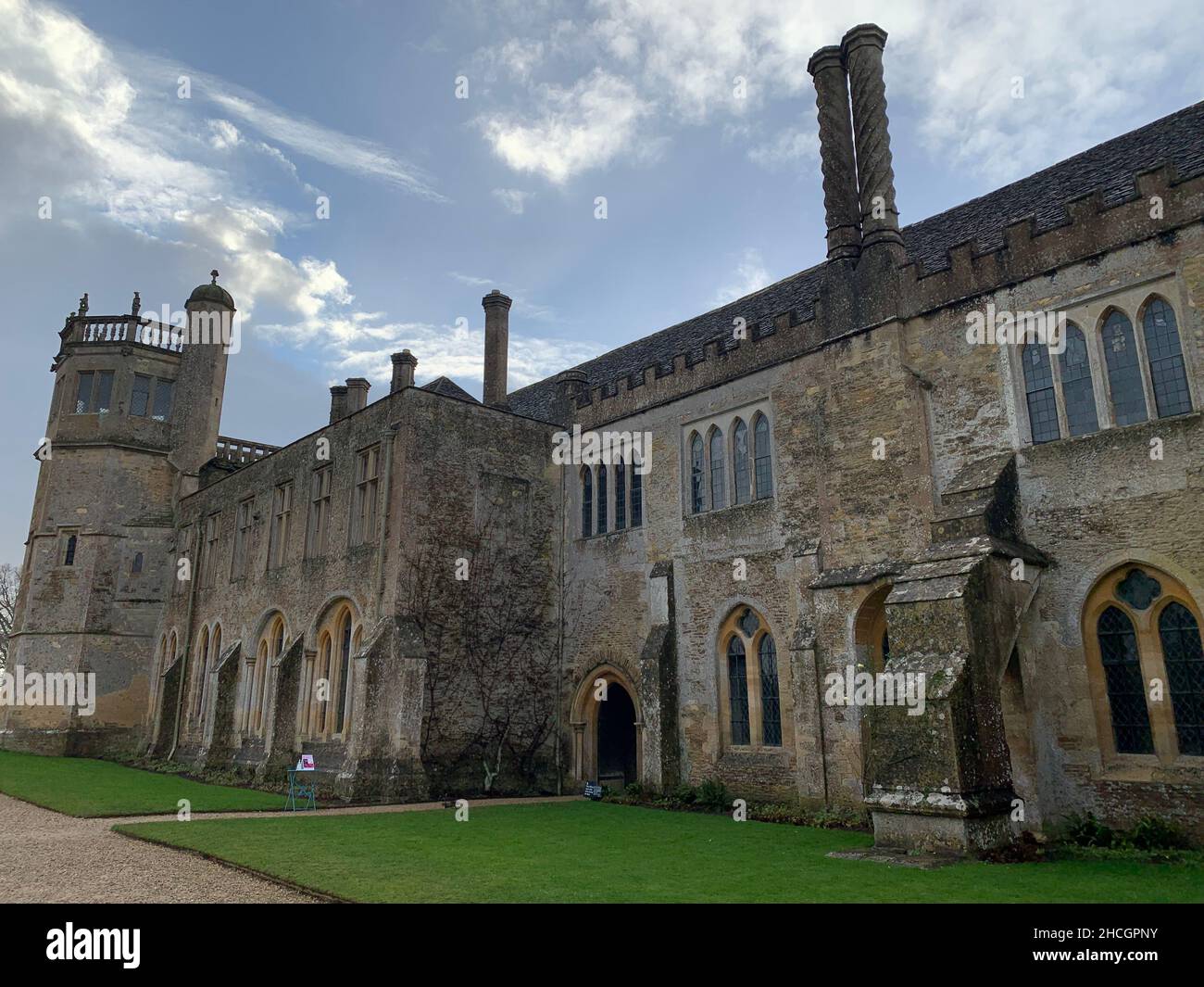 Das Dorf Hogwarts Laycock und die Abtei Laycock Wiltshire UK Harry ...