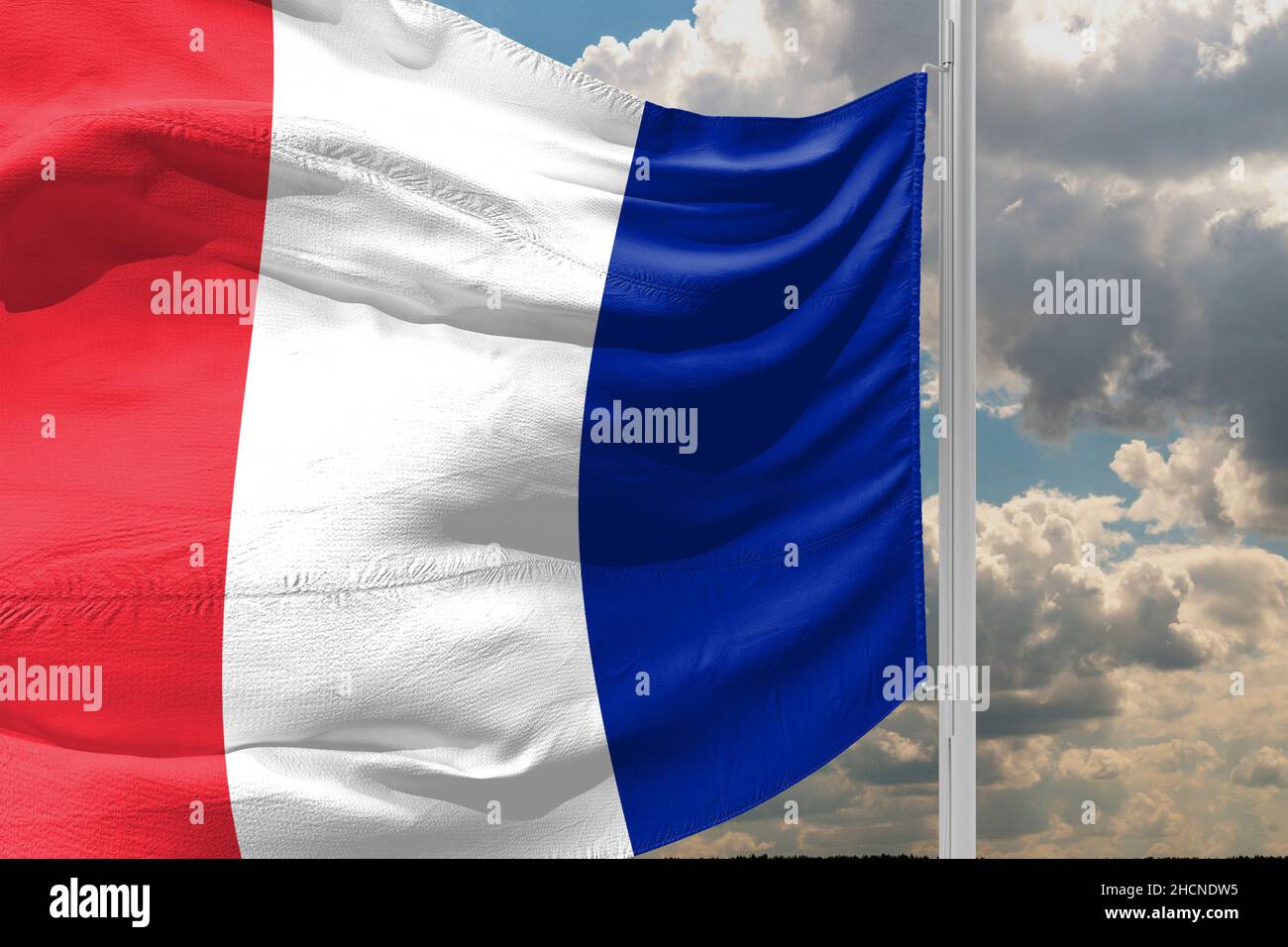 Die Flagge Frankreichs (französisch: drapeau français) ist eine ...