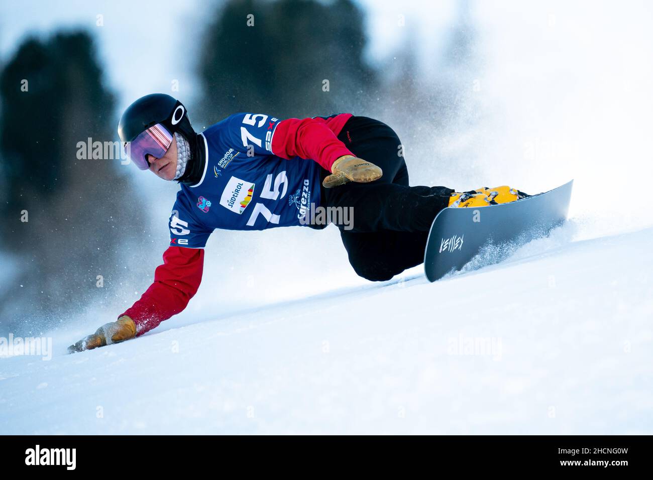 De OLIVEIRA Christian (POR) tritt beim FIS Snowboard World Cup 2022 ...
