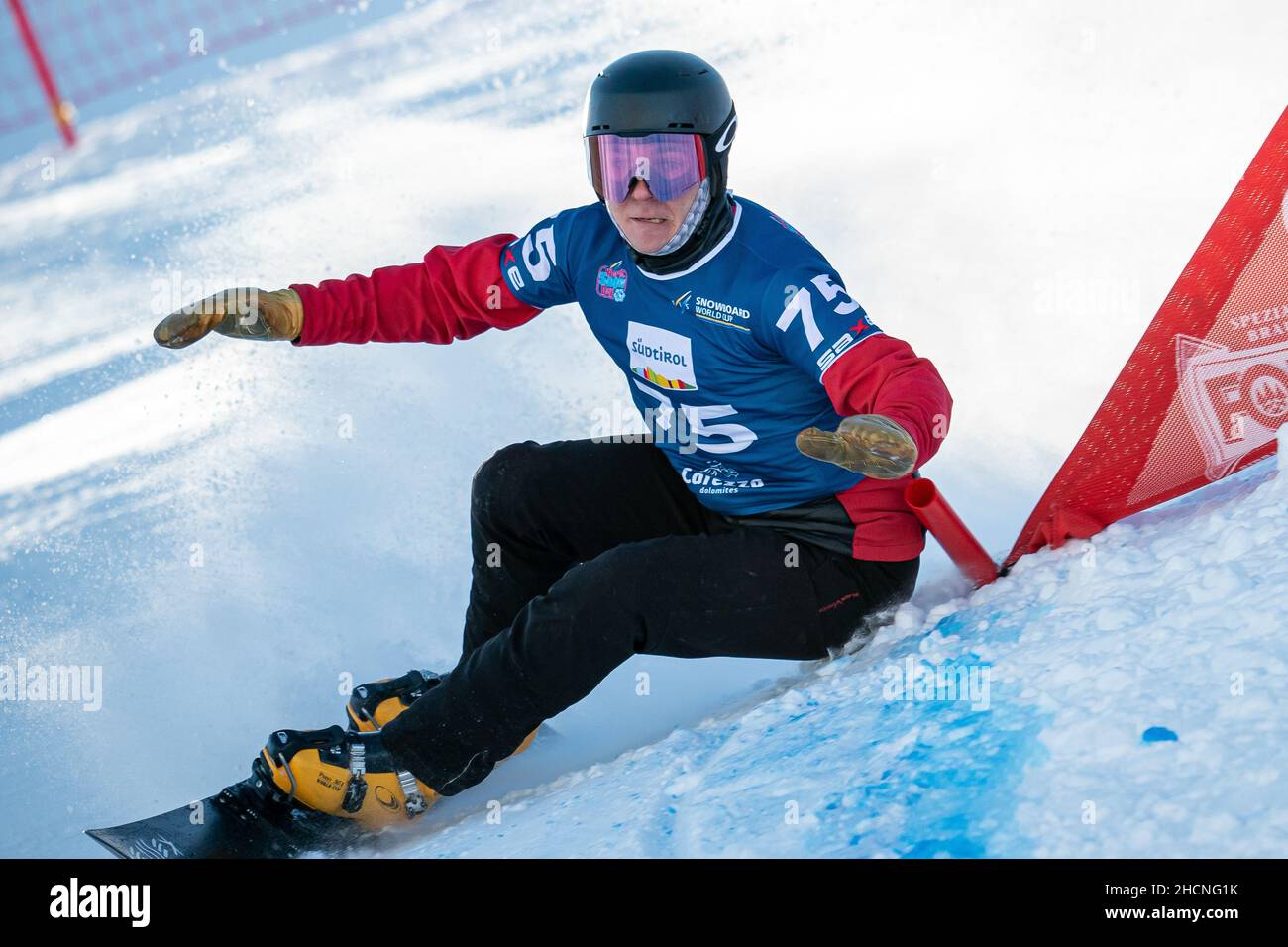 De OLIVEIRA Christian (POR) tritt beim FIS Snowboard World Cup 2022 ...