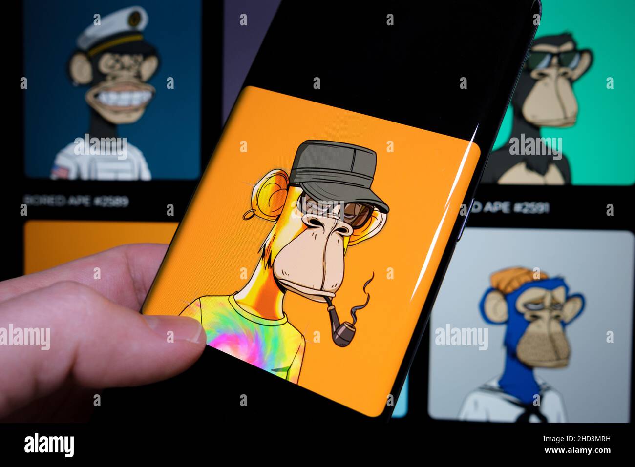 Bayc nft -Fotos und -Bildmaterial in hoher Auflösung – Alamy