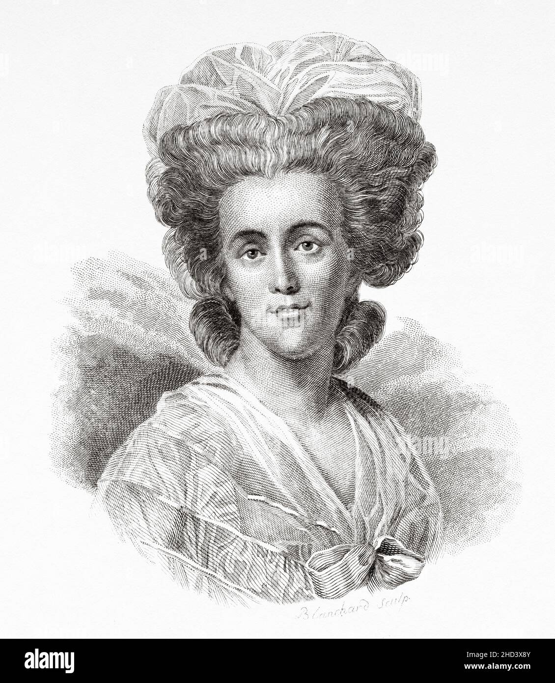Madame Necker. Suzanne Curchod (1737-1794) war die Frau von Jacques ...