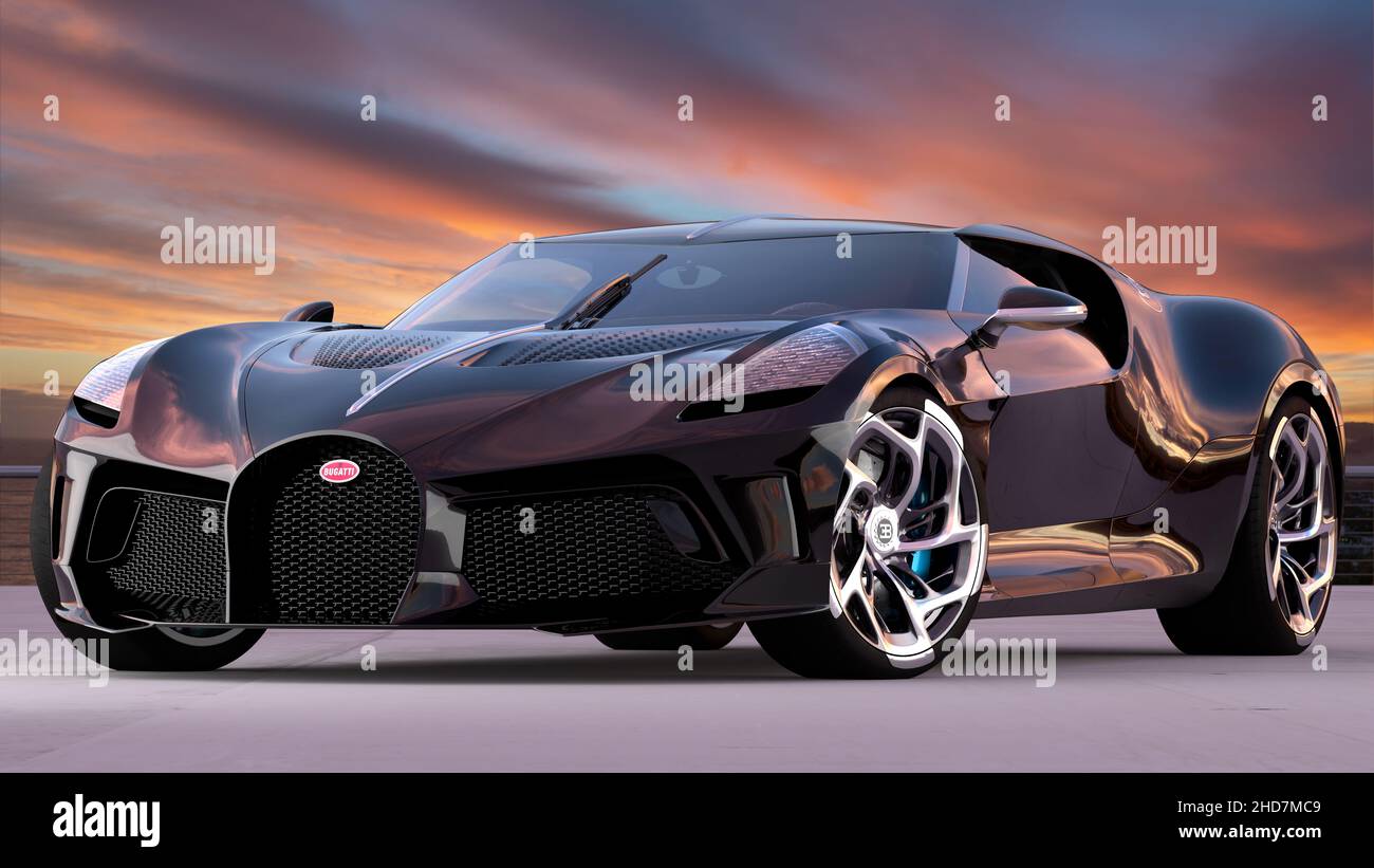 Das teuerste Auto der Welt, das "La Voiture Noire Stockfotografie - Alamy