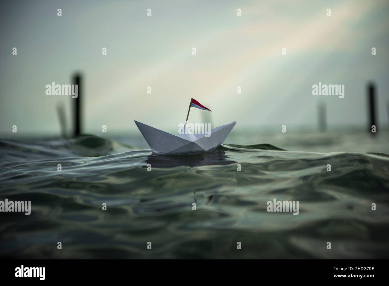 Paper boat light -Fotos und -Bildmaterial in hoher Auflösung – Alamy