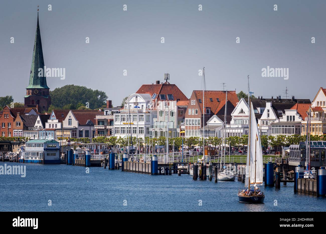 Promenade, travemünde, Promenaden, Travemünde Stockfotografie - Alamy