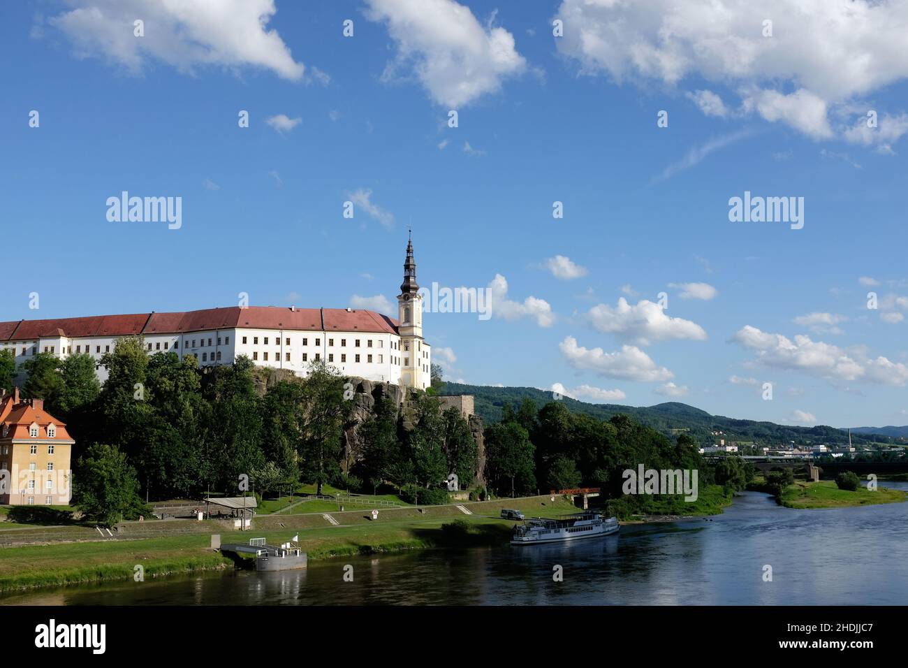 Decin castle -Fotos und -Bildmaterial in hoher Auflösung – Alamy
