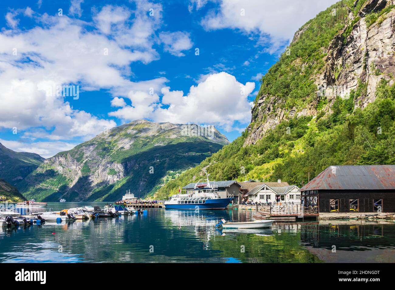 Hafen, geirangerfjord, geiranger, Hafen, Geirangerfjorde, Geiranger ...