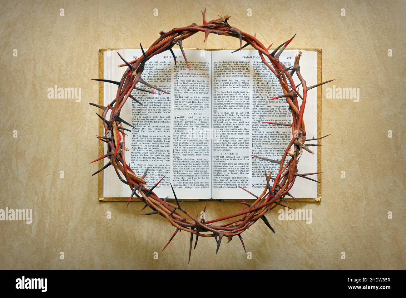 Jesus krone dornen -Fotos und -Bildmaterial in hoher Auflösung – Alamy