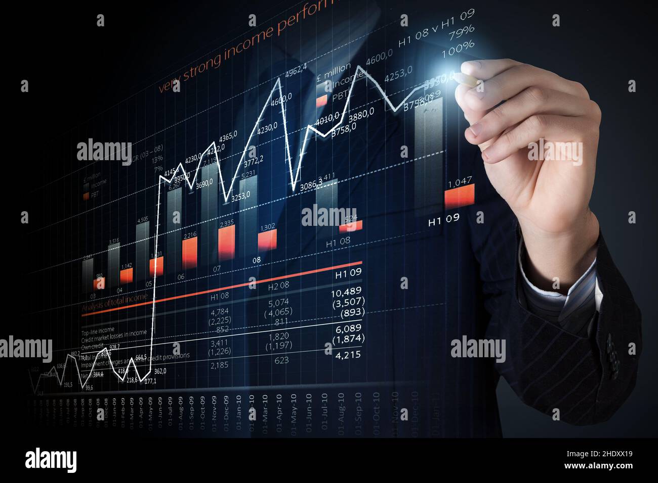 Gewinn, Umsatz, Diagramm, Aufschwung, Umsatz, Diagramm, Diagramme ...