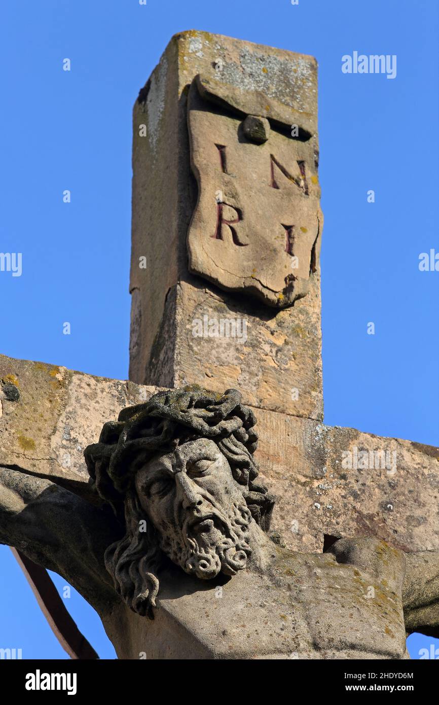 Christ crucified statue -Fotos und -Bildmaterial in hoher Auflösung – Alamy