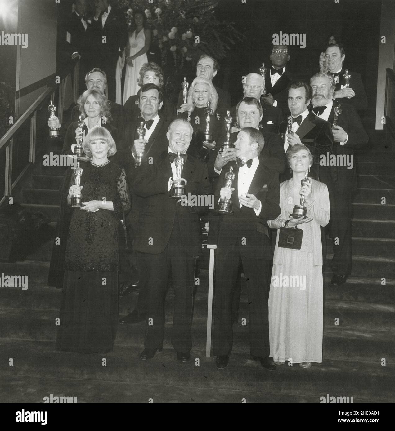 07. APRIL 2003 - OSCAR-GEWINNER.F-B, L-R: CLAIRE TREVOR, HAROLD RUSSELL ...