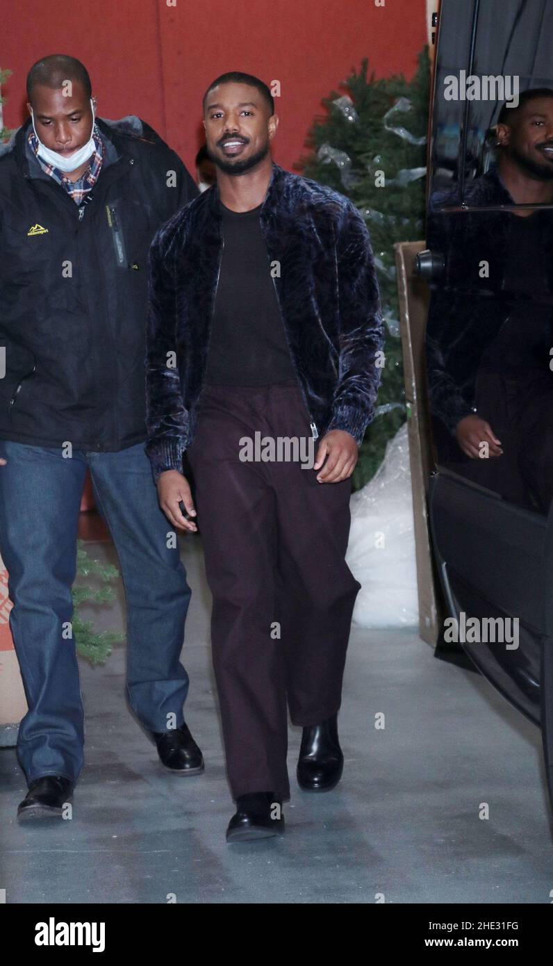 New York - NY - 20211209-Michael B. Jordan und Bridget Moynahan ...