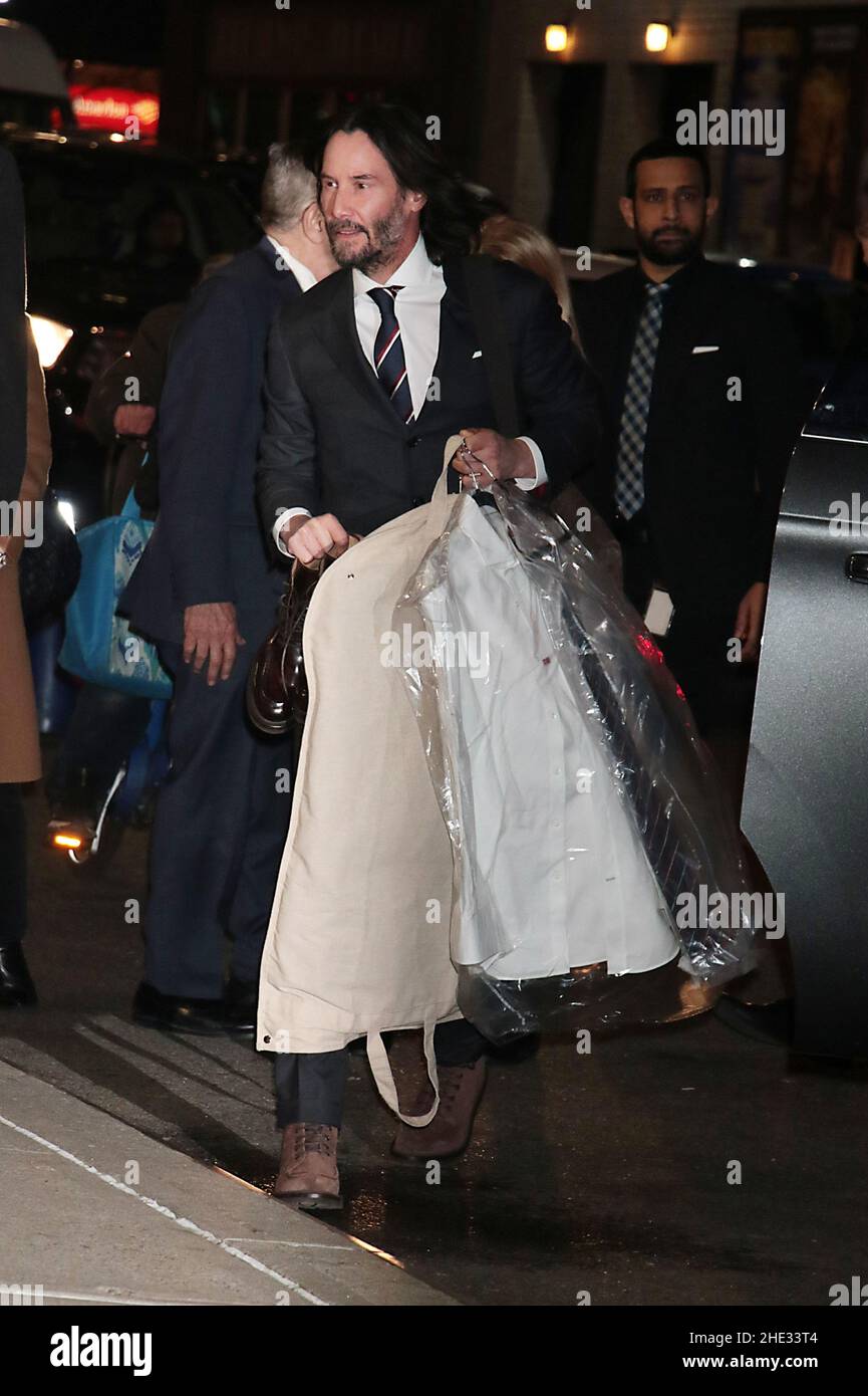 New York - NY - 20211213 Henry Cavill und Keanu Reeves kommen mit ...