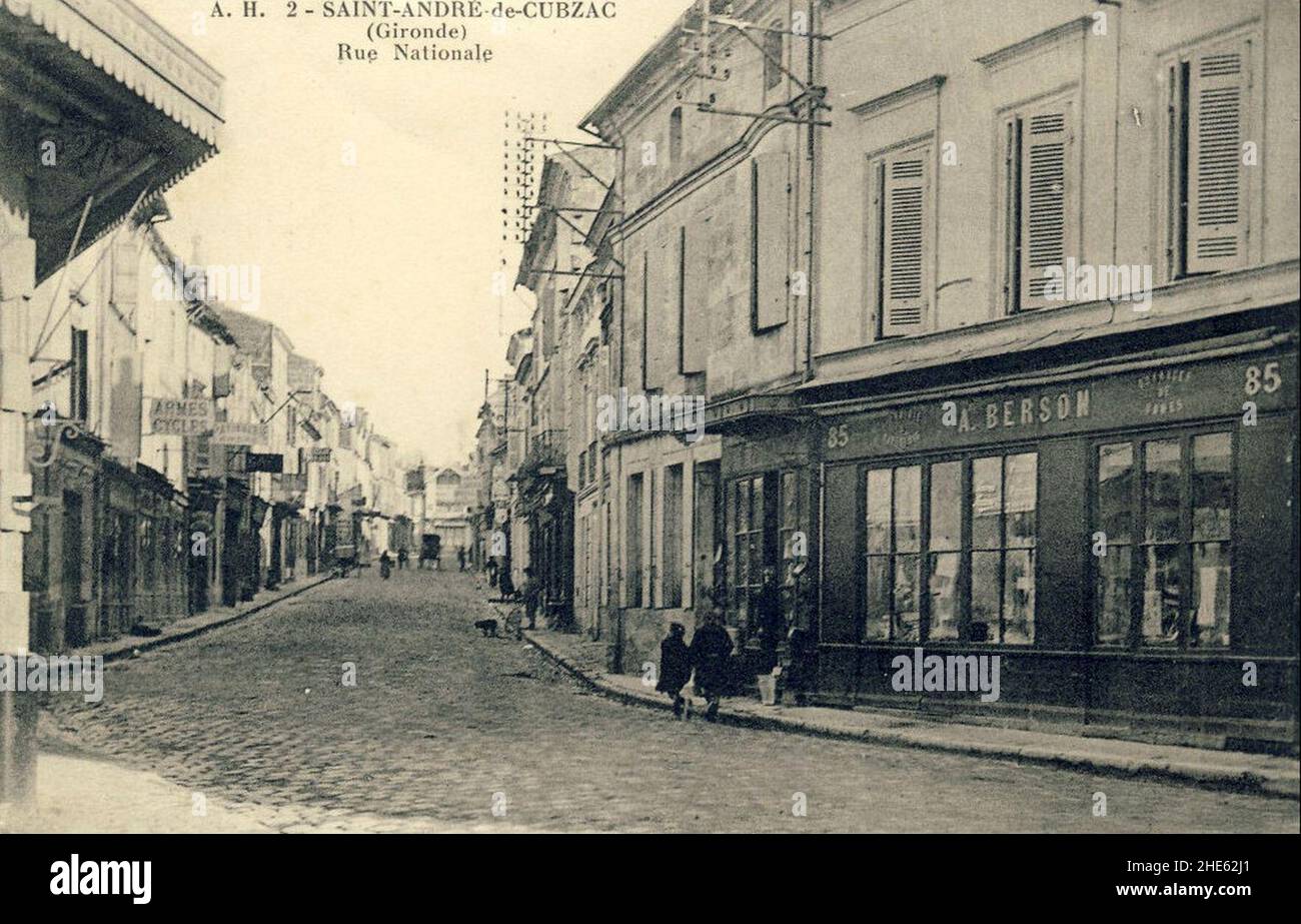 Rue saint andre -Fotos und -Bildmaterial in hoher Auflösung – Alamy