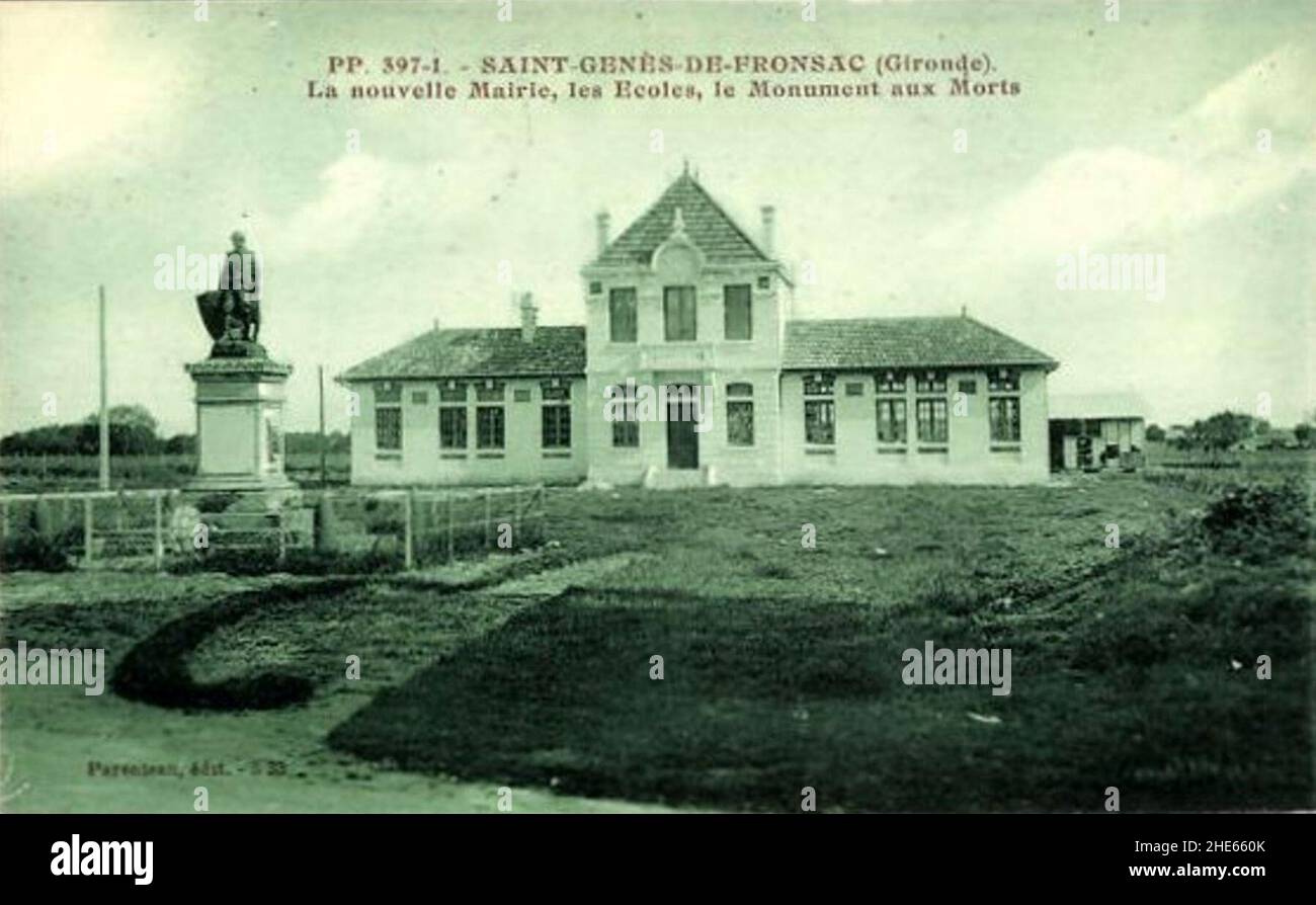 Saint genes de fronsac -Fotos und -Bildmaterial in hoher Auflösung – Alamy