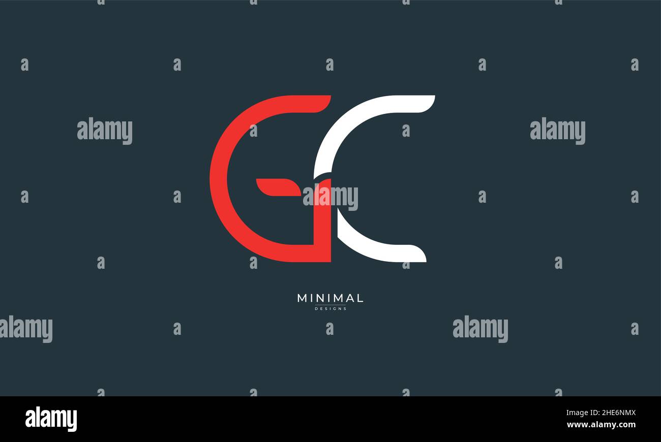Buchstabe gc logo Stock-Vektorgrafiken kaufen - Alamy