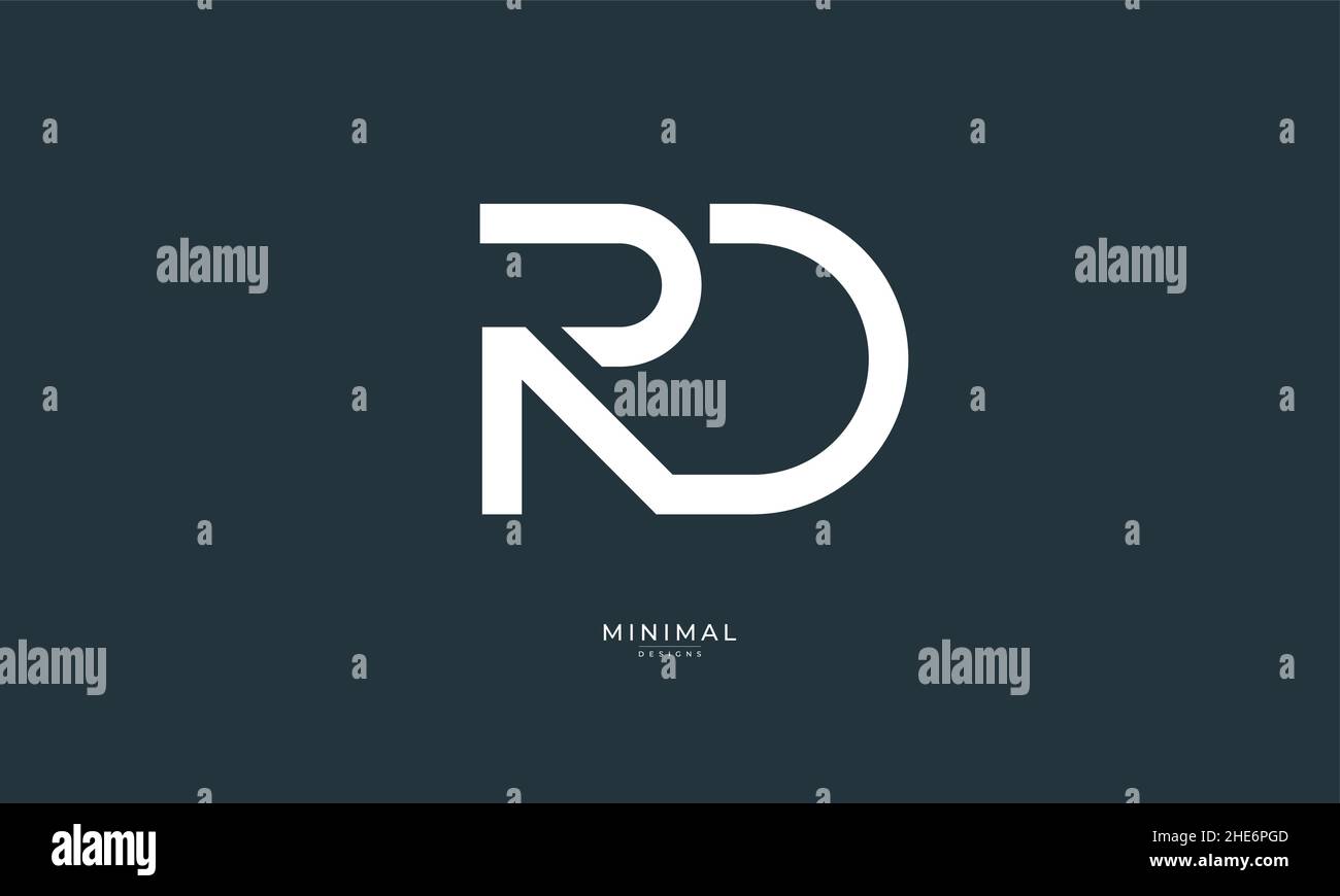 Rd logo design -Fotos und -Bildmaterial in hoher Auflösung – Alamy